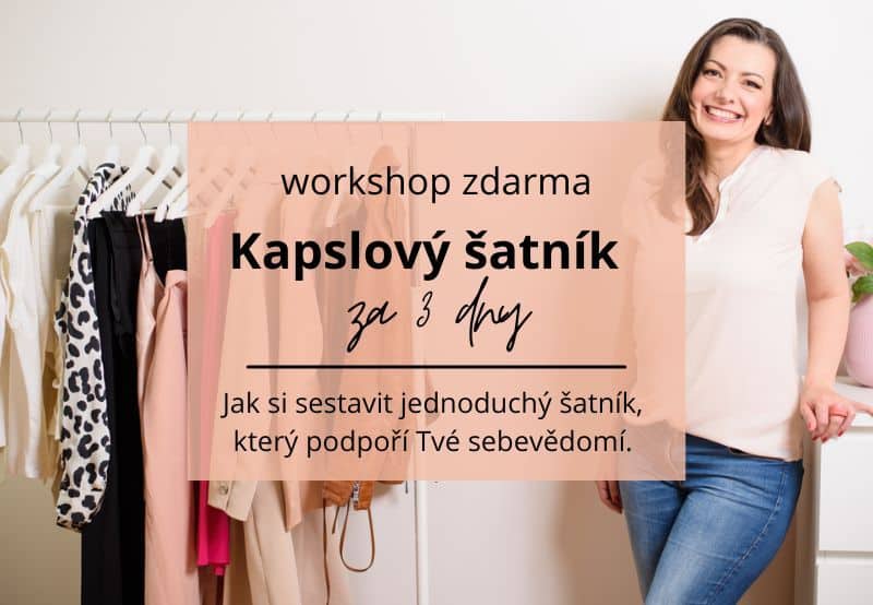 Kapslový šatník za 3 dny - workshop zdrama